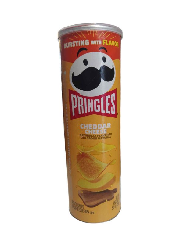 PRINGLES CHEDDAR CHEESE FLAVOUR 158 - Foodish Snacks