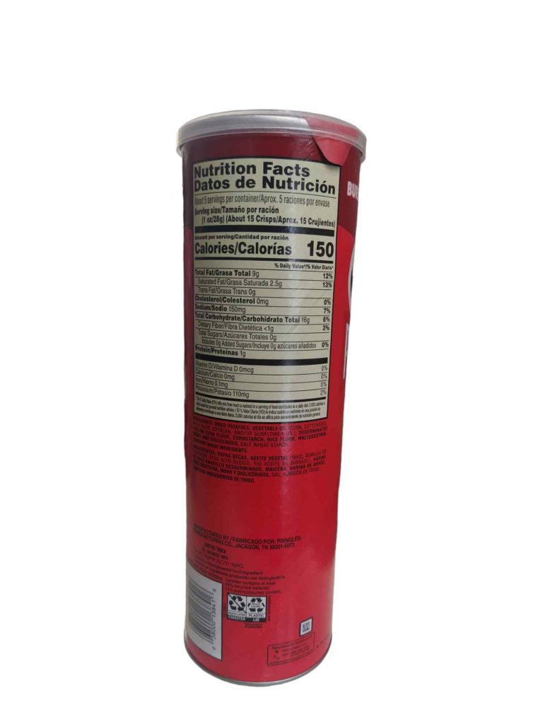 PRINGLES ORIGINAL FLAVOUR - Foodish Snacks