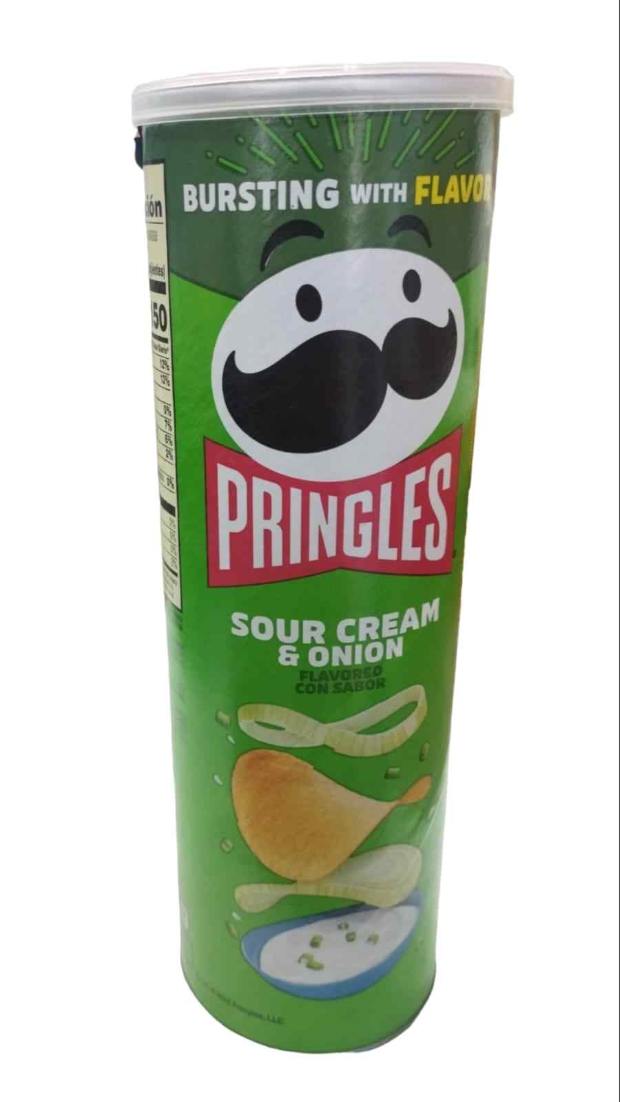 PRINGLES SOUR CREAM & ONION FLAVOUR 158 - Foodish Snacks