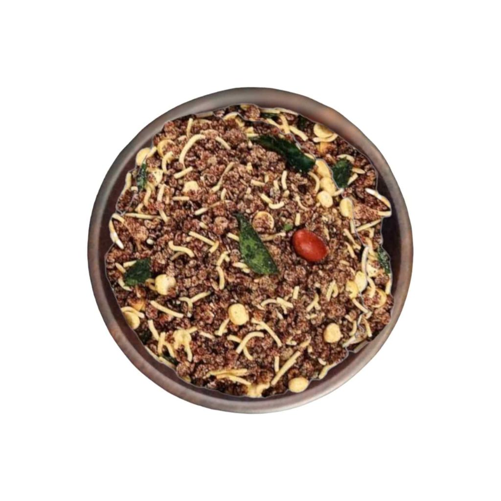 ROASTED NACHNI FLAKES CHIVDA 200G - Foodish Snacks