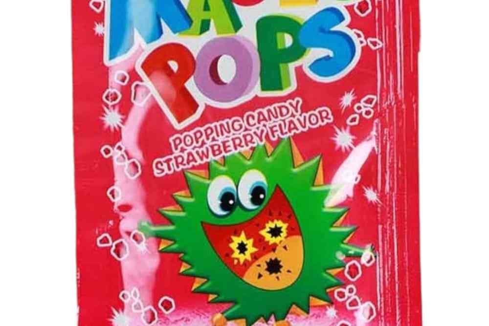 MAGIC POPS POPPING CANDY STRAWBERRY 6G - Foodish Snacks