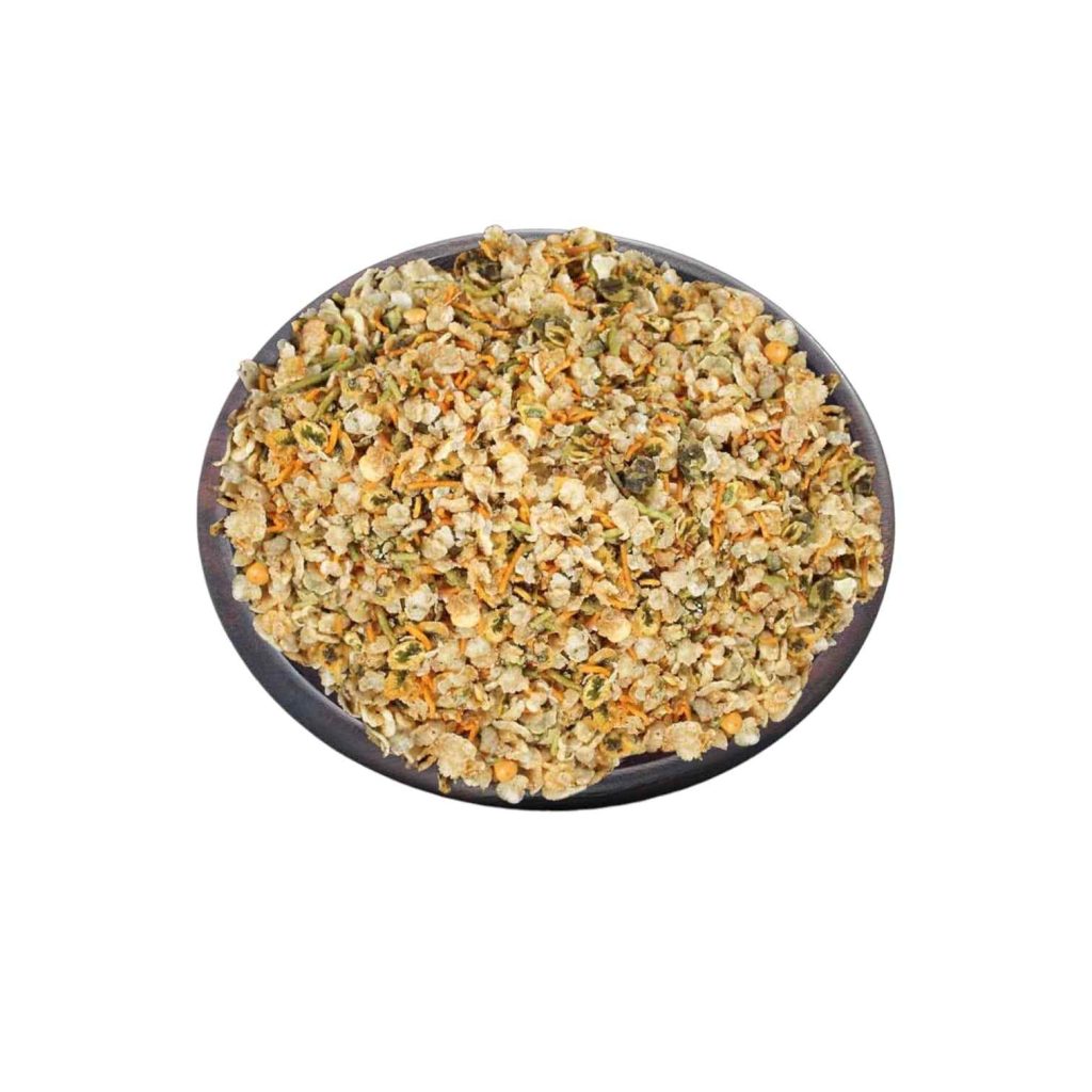 LOW FAT JOWAR FLAKES CHIVDA 200G - Foodish Snacks