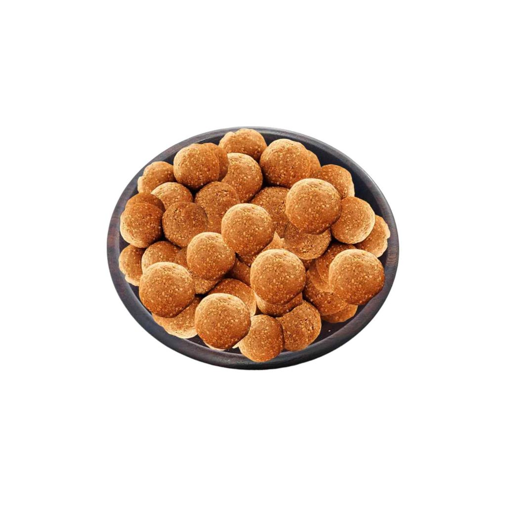 PURE GHEE TIL DATES LADDU 250G - Foodish Snacks
