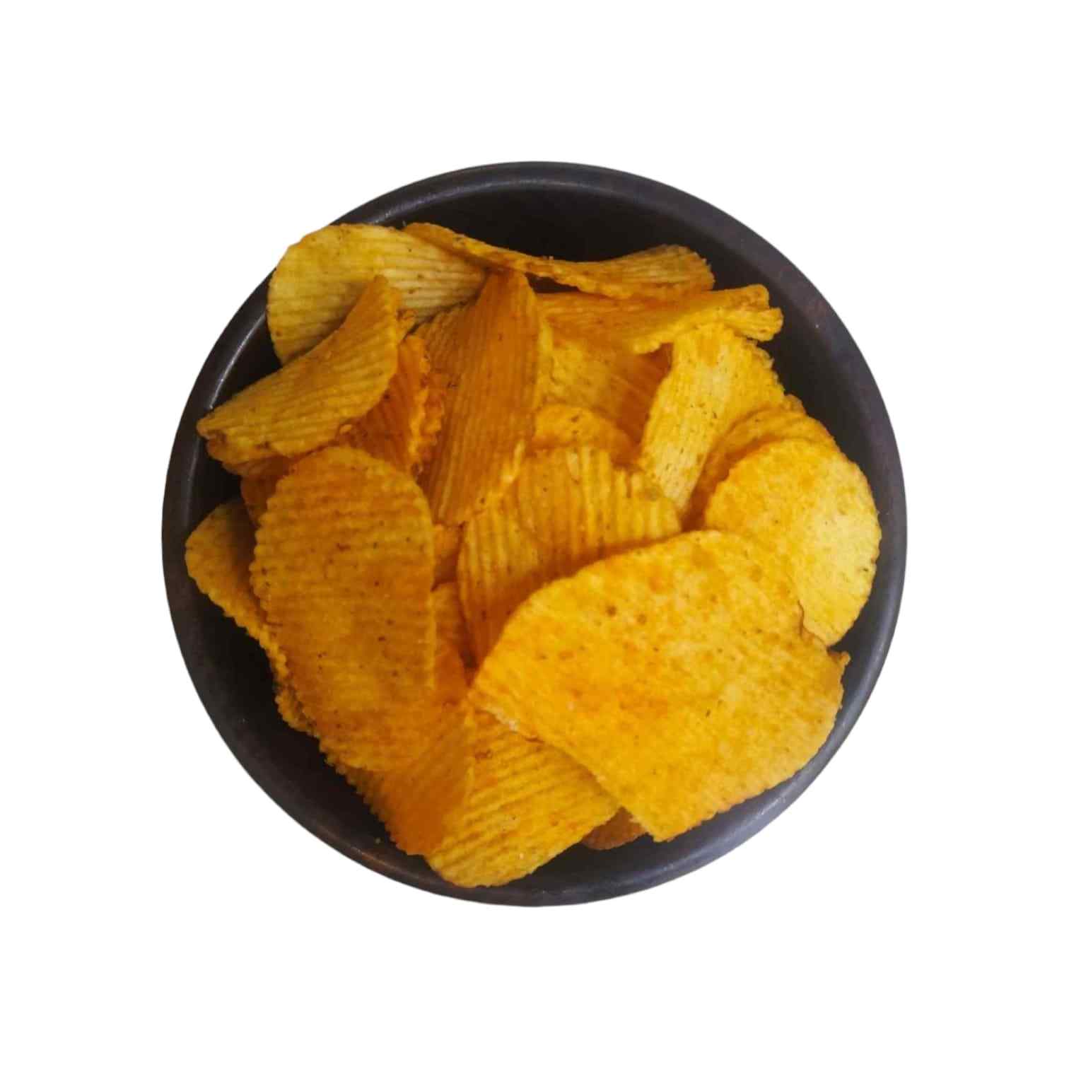 POTATO CHIPS LIME MASALA FLAVOUR 200G - Foodish Snacks